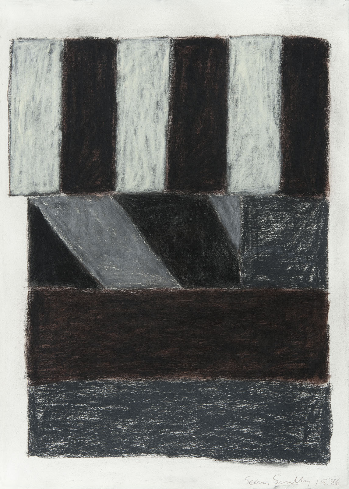 Metal une œuvre de Sean Scully
