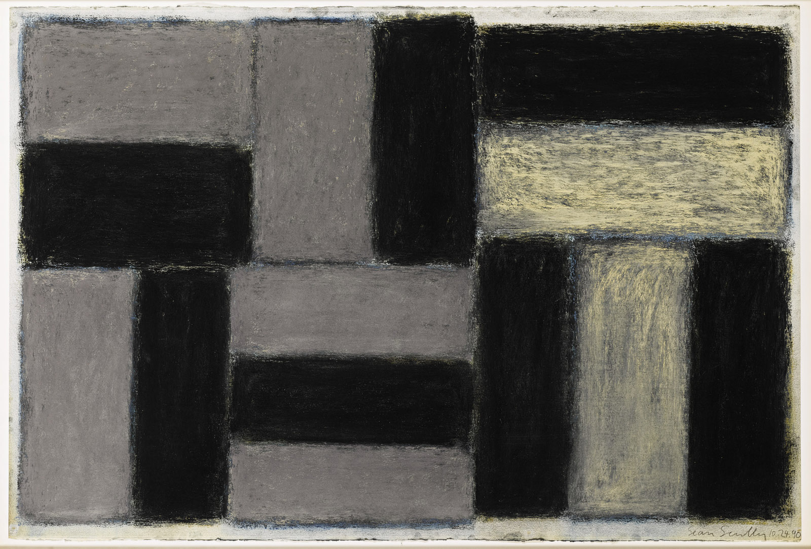 Metal une œuvre de Sean Scully