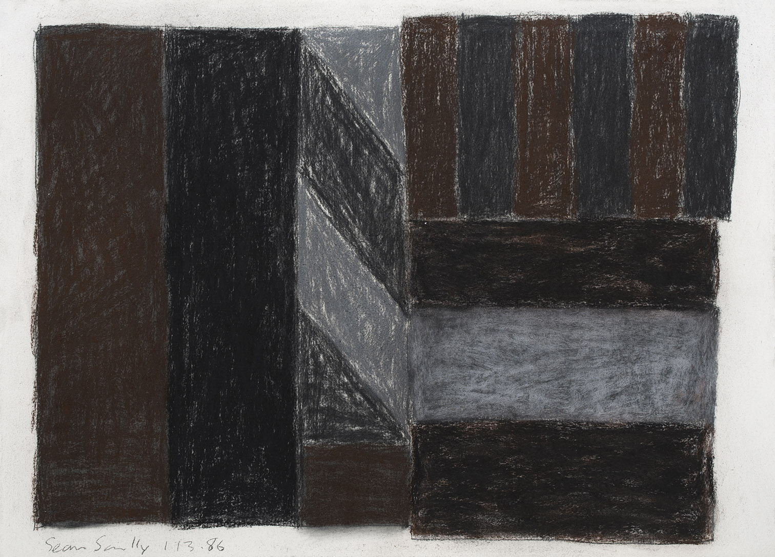 Metal une œuvre de Sean Scully