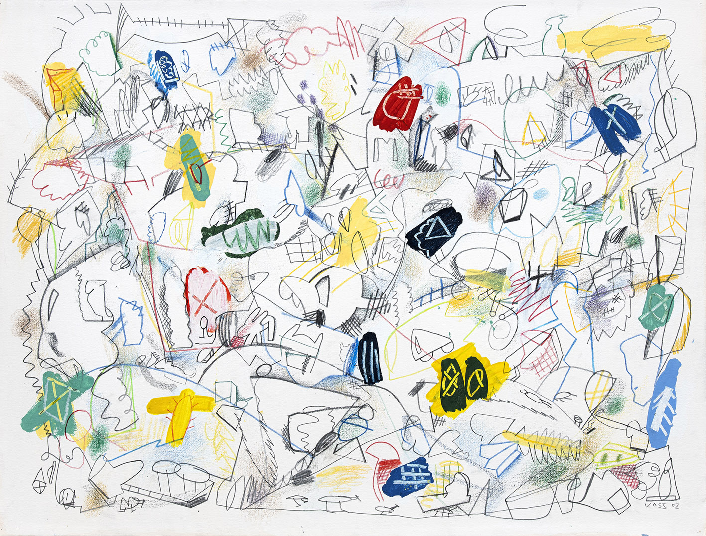 Jan Voss - artiste - Galerie Lelong & Co.